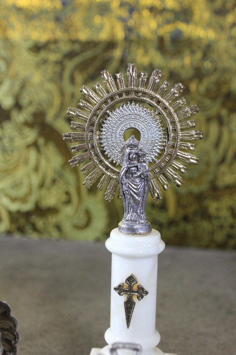 Conjunto Religioso Set 4 Elementos Religiosos Campanas Y - Etsy