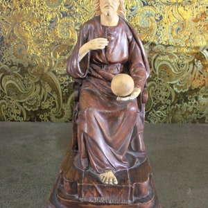 Jesus Statue, Sculpture of Jesus Christ, Ancient Religious Figure ...