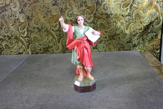 Sculpture of San Pancracio Plaster Statue Saint Statue | Etsy