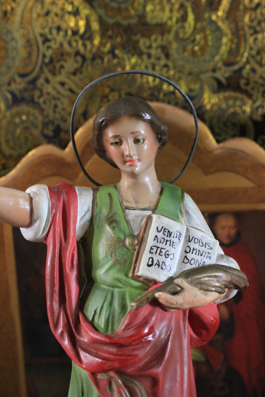 Sculpture of San Pancracio, Plaster Statue, Saint Statue, Plaster Base ...