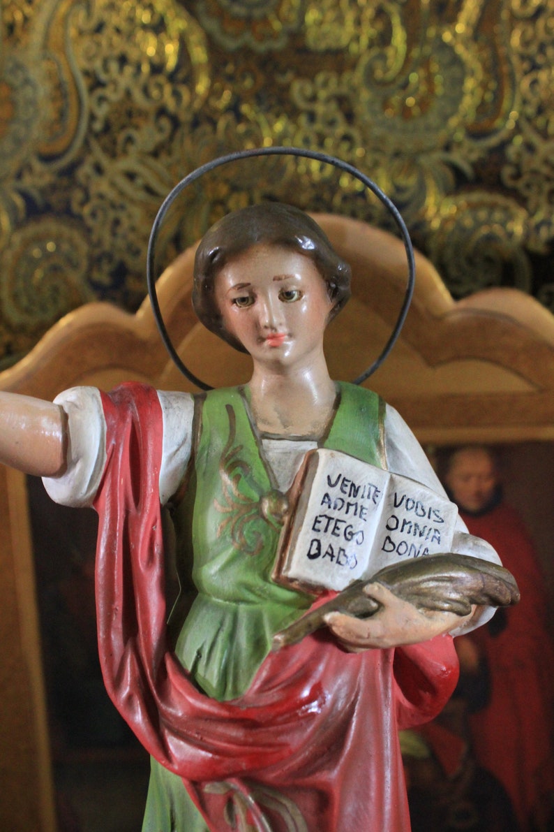 Sculpture of San Pancracio Plaster Statue Saint Statue | Etsy