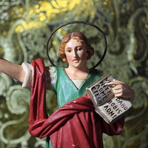 Sculpture of San Pancracio, Plaster Statue, Saint Statue, Plaster Base ...