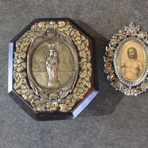 Virgin With Child Icon, Silver Metal, Religious Reliquaries, Desktop ...