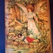Antique Religious Lithography 19th, Guardian Angel, Art Nouveau ...