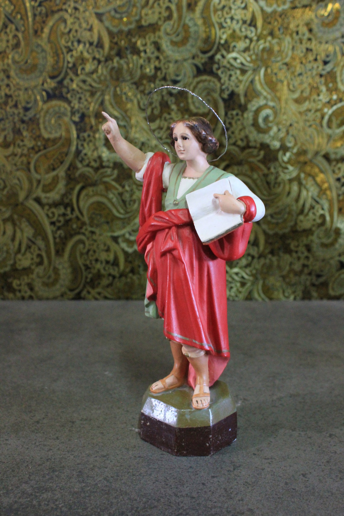Sculpture of San Pancracio Plaster Statue Saint Statue - Etsy