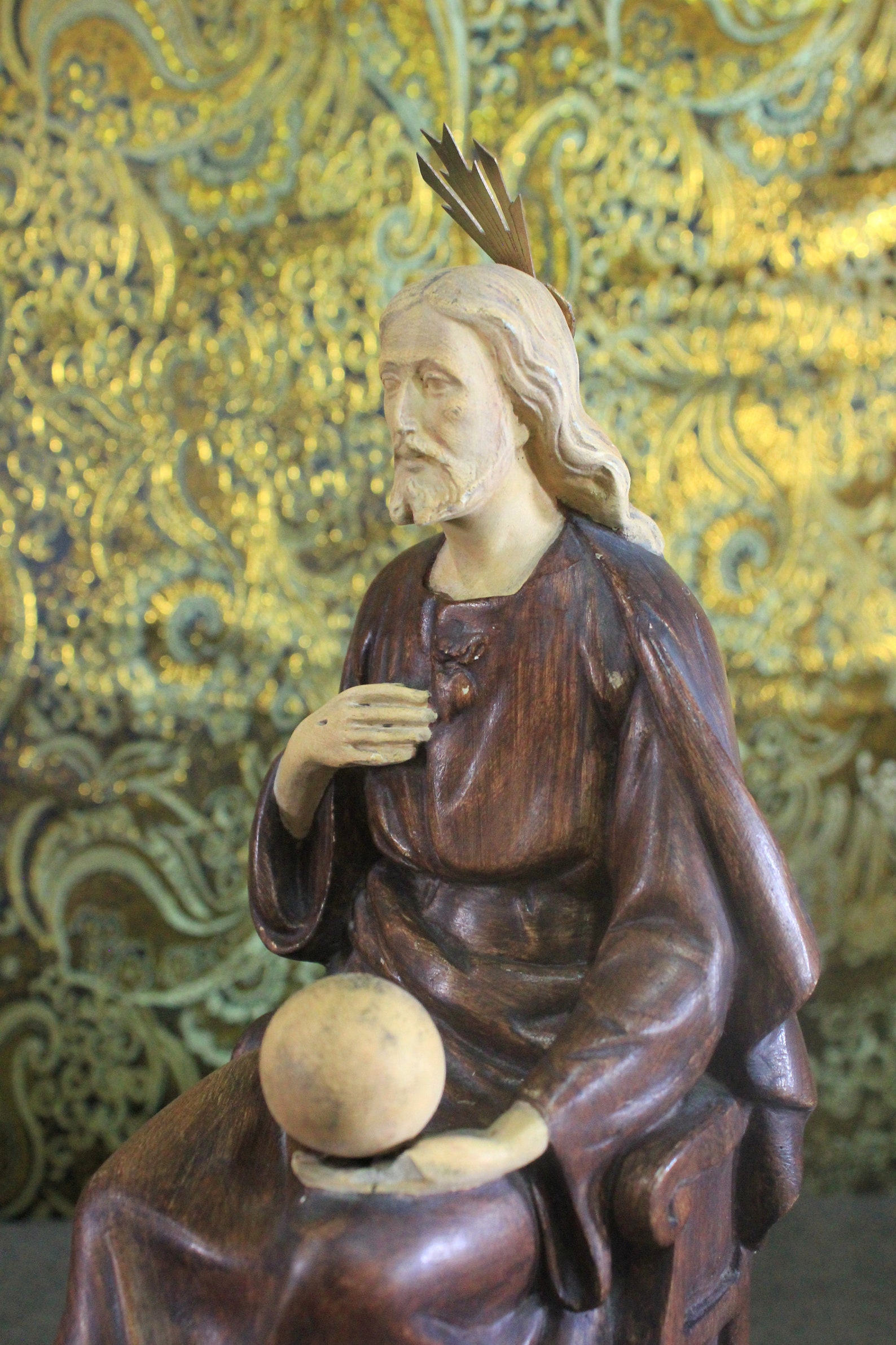 Jesus Statue Sculpture of Jesus Christ Ancient Religious | Etsy