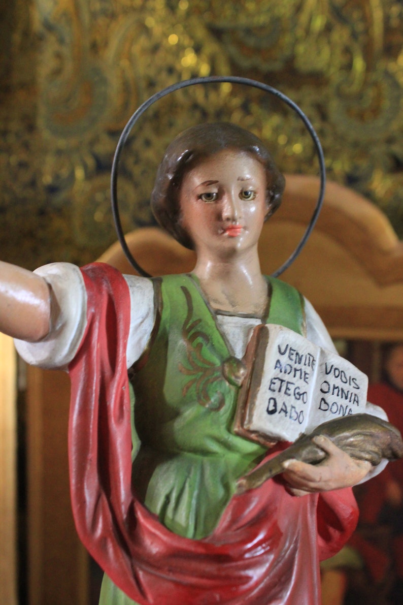 Sculpture of San Pancracio Plaster Statue Saint Statue | Etsy