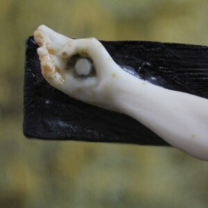 Tabletop Crucifix, Bakelite Crucifix, Resin Cross, Old 50's Crucifix ...