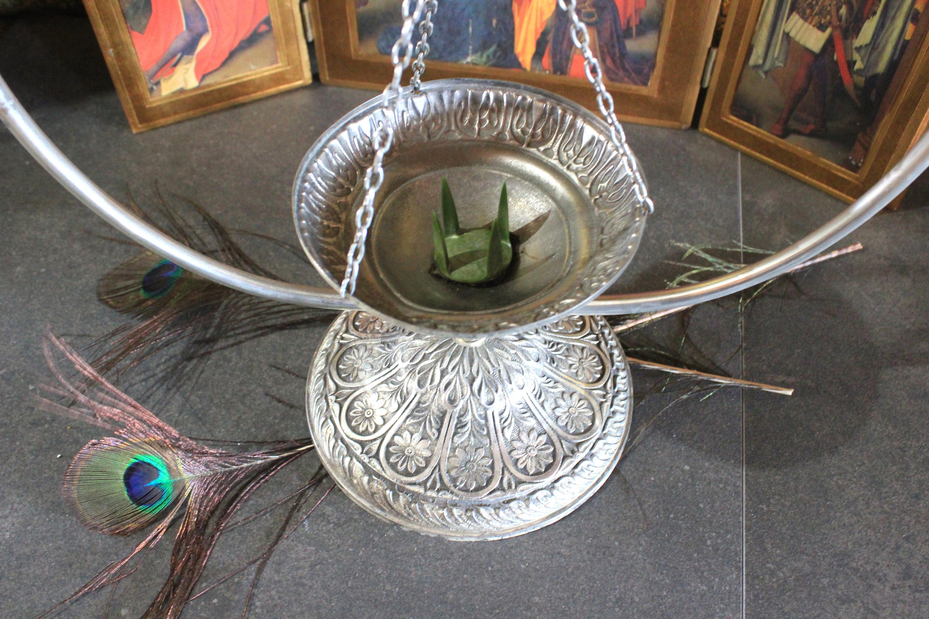 Silver Censer Metal Censer Decorative Object 70 ' - Etsy