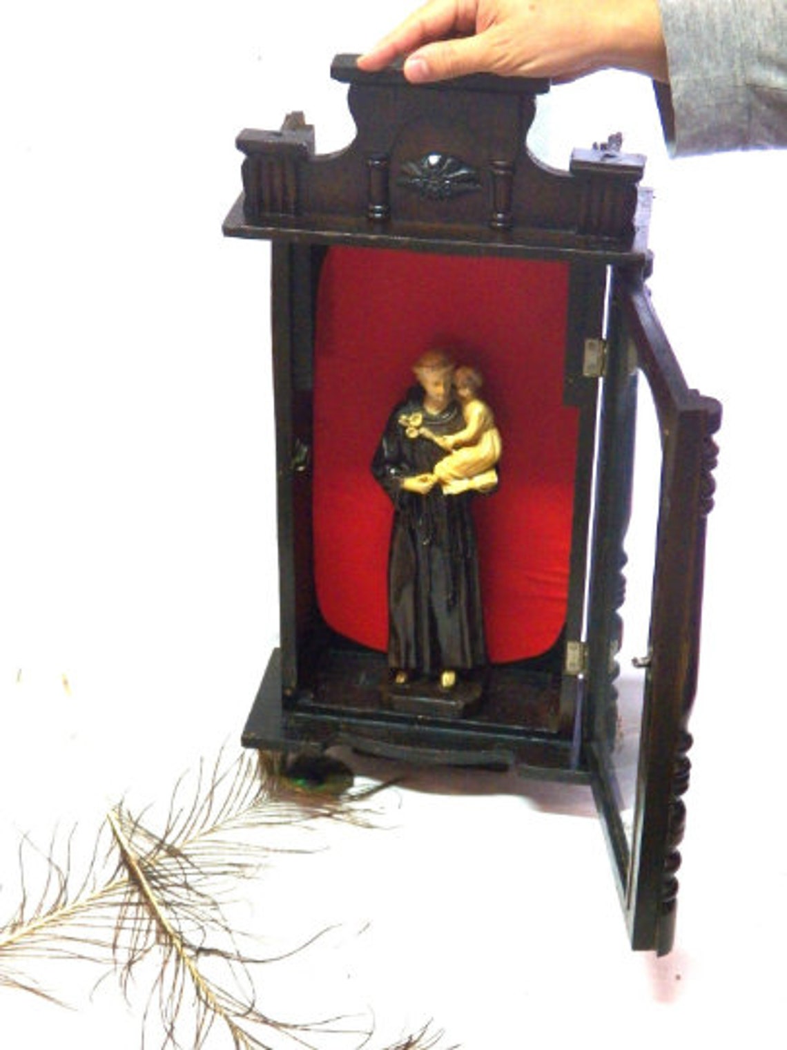 Large Wall Shrine 24'5 Inches Antique Chapel Victorian - Etsy