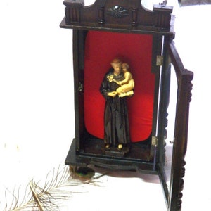 Large Wall Shrine, 24'5 Inches, Antique Chapel, Victorian Chapel, Holy ...