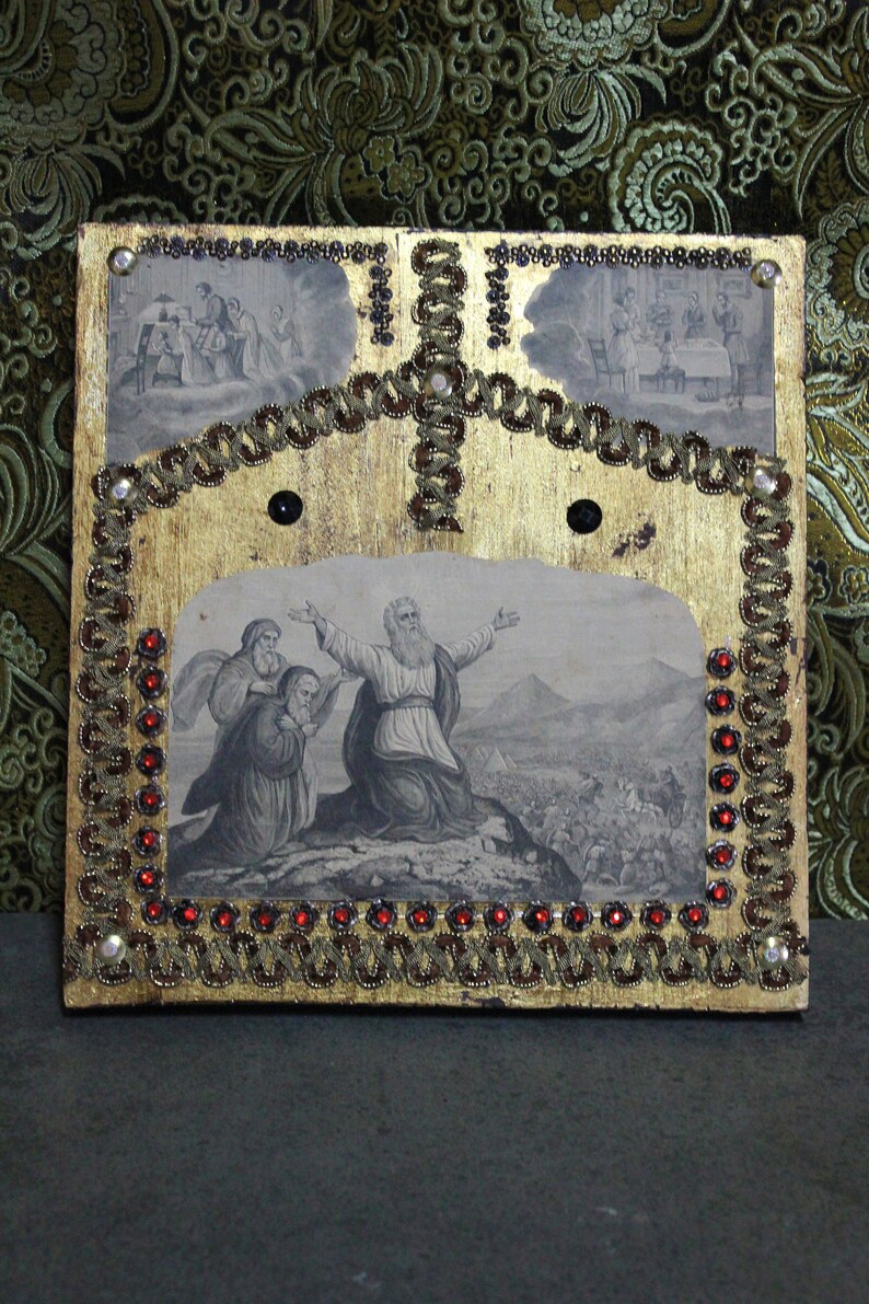Religious Icon, Icon, Wooden Icon, Golden Icon, Religious Reliquary ...