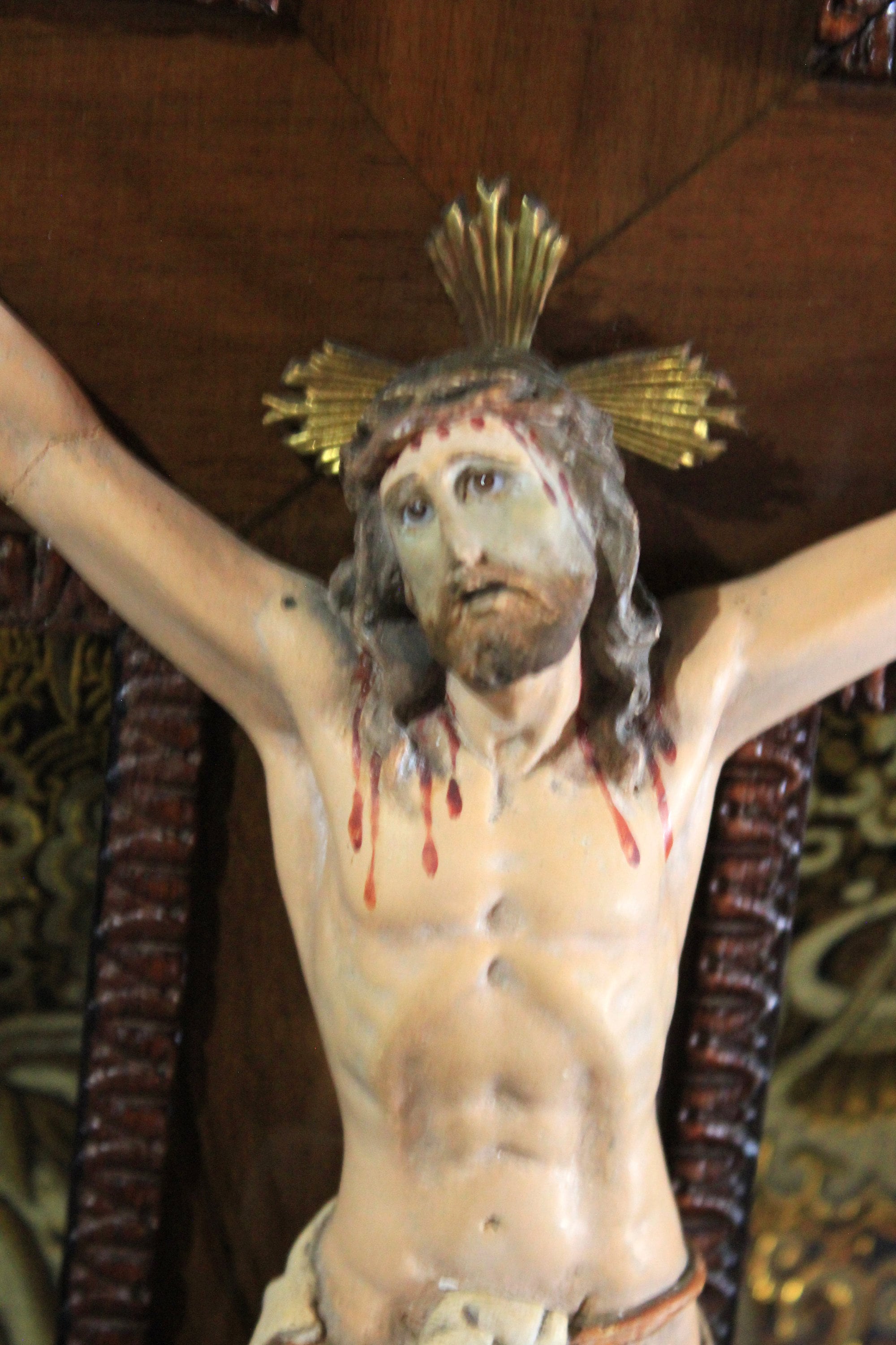 Antique Crucifix Jesus Crucifix Glass Eyes Wall Crucifix - Etsy