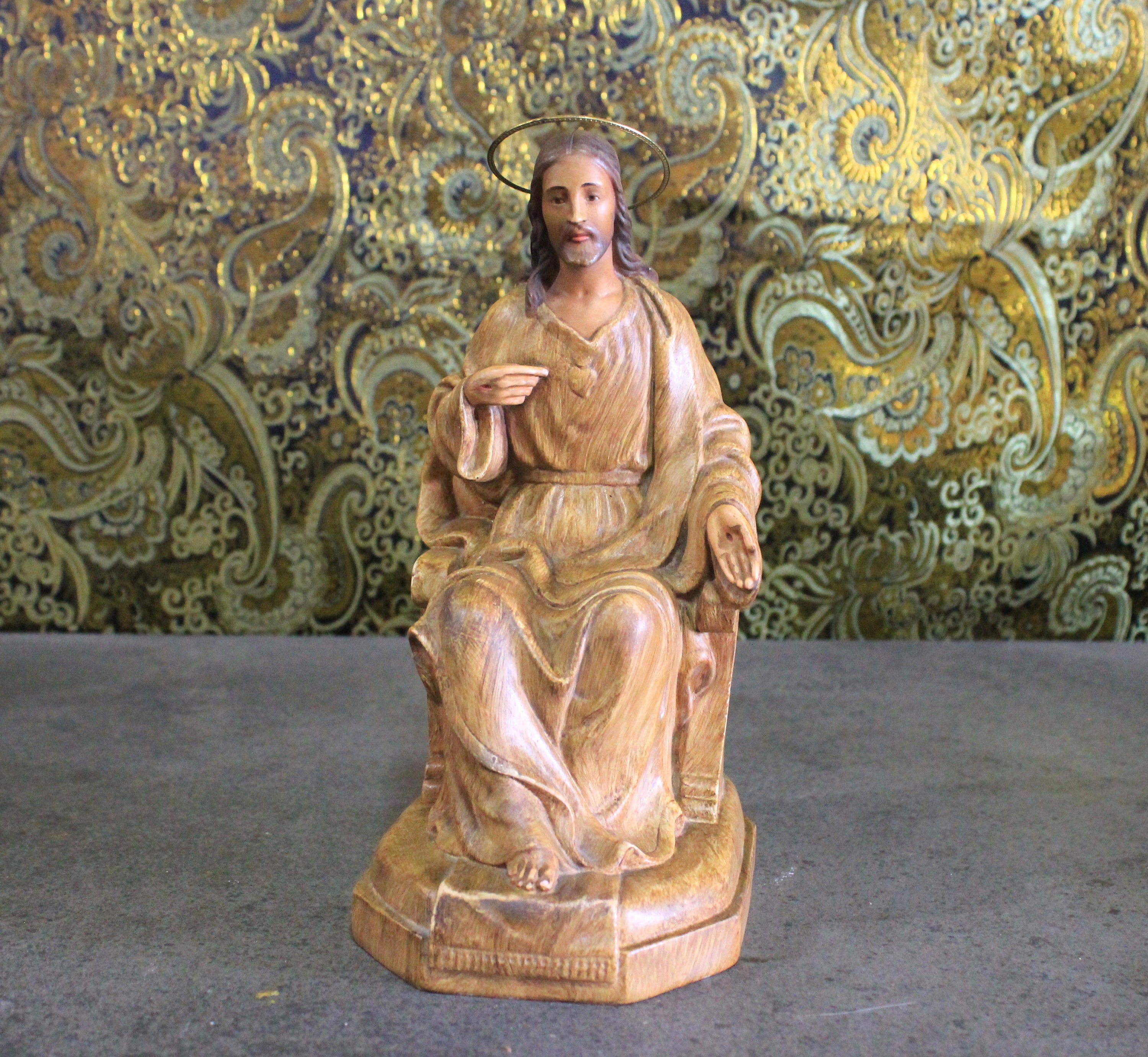 Jesus Statue Sculpture of Jesus Christ Ancient Religious | Etsy