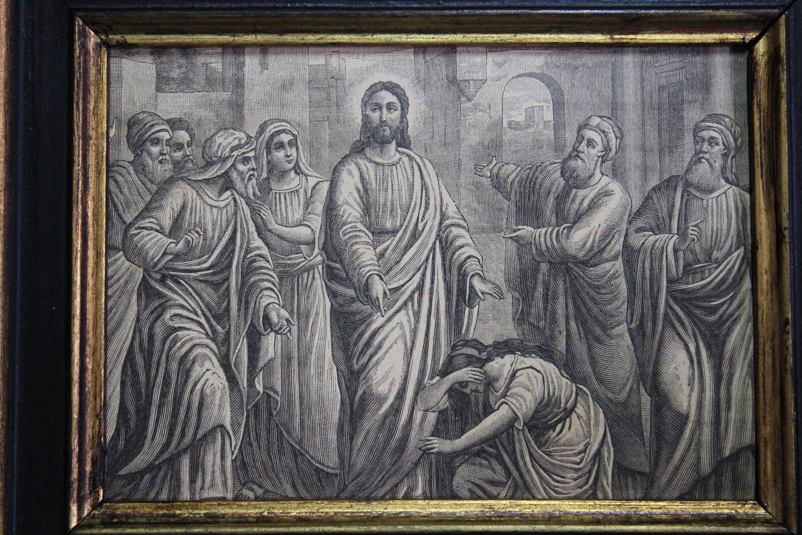 Lithograph Catechism in Pictures the Commandments Religious - Etsy