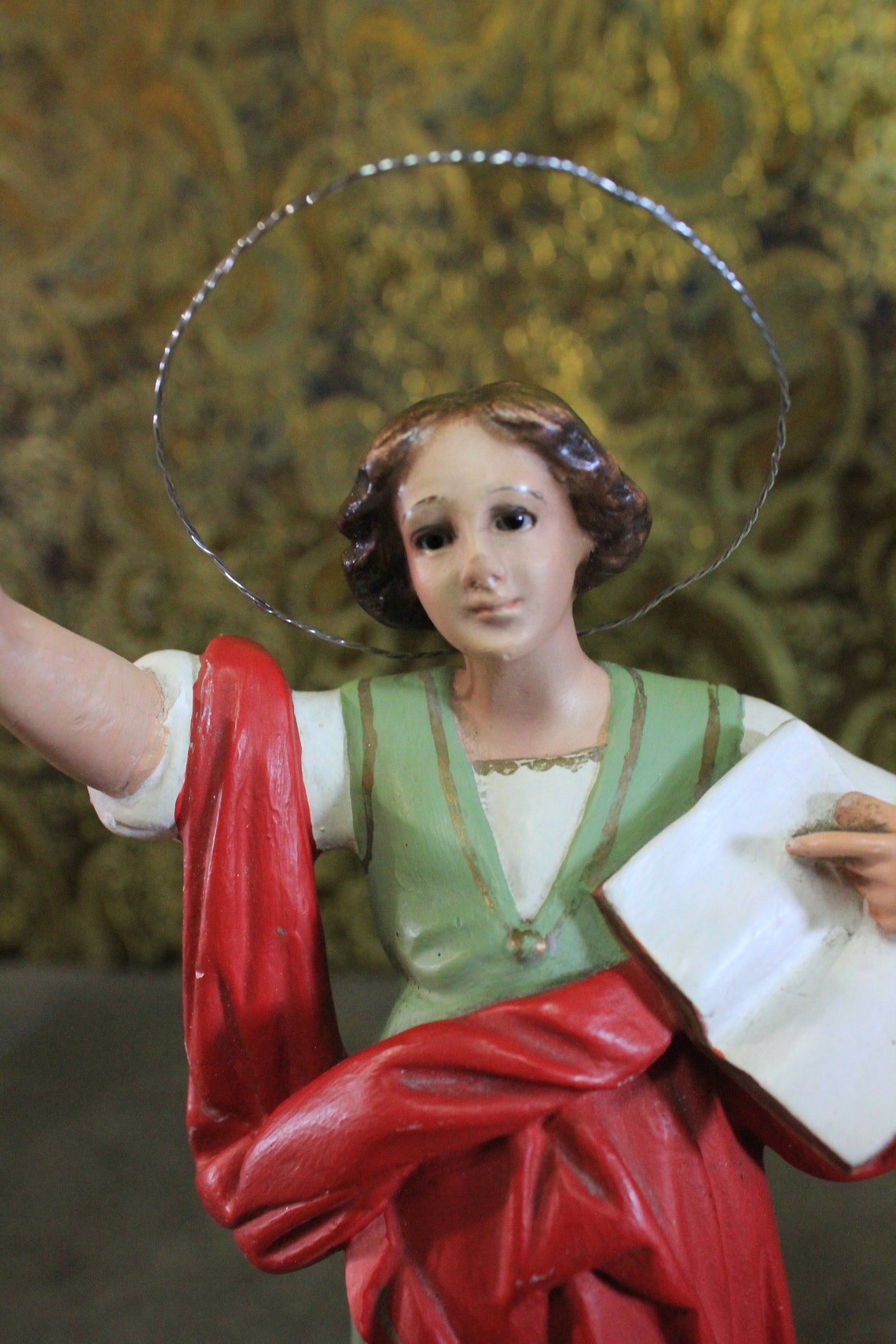 Sculpture of San Pancracio Plaster Statue Saint Statue - Etsy