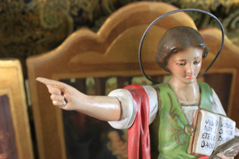 Sculpture of San Pancracio Plaster Statue Saint Statue | Etsy