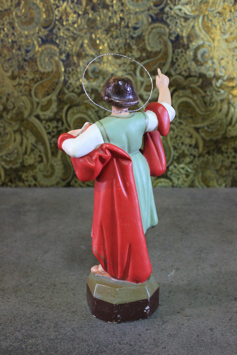 Sculpture of San Pancracio Plaster Statue Saint Statue - Etsy