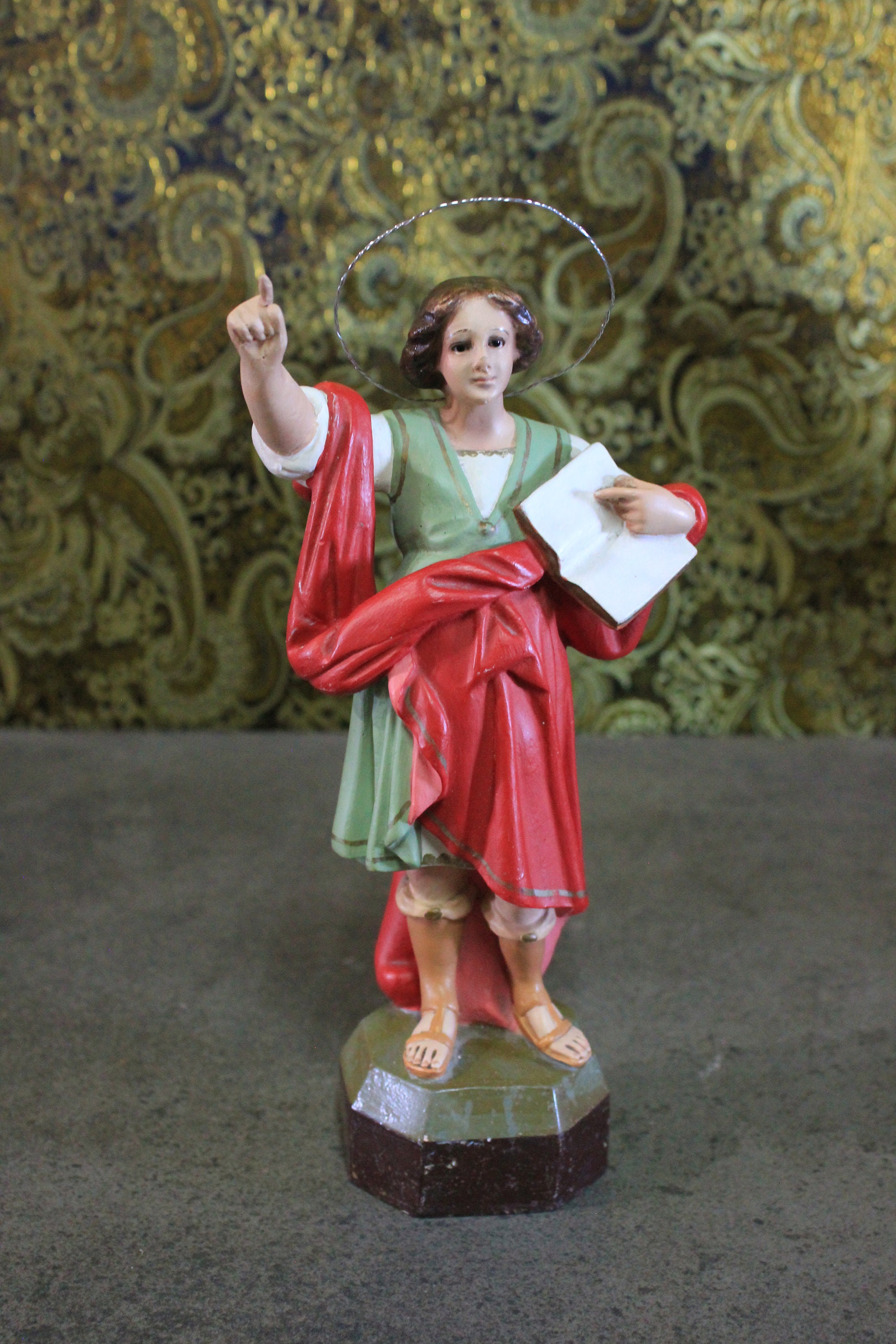 Sculpture of San Pancracio Plaster Statue Saint Statue - Etsy
