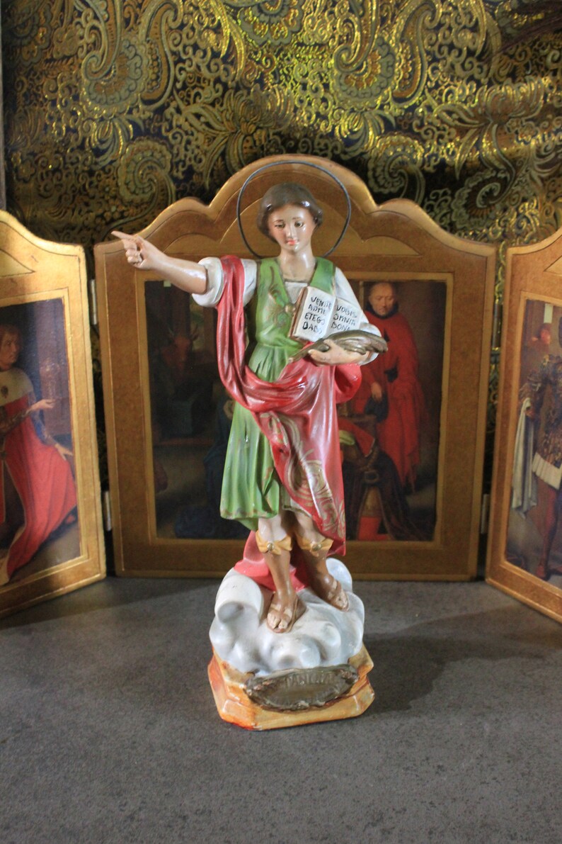 Sculpture of San Pancracio Plaster Statue Saint Statue | Etsy