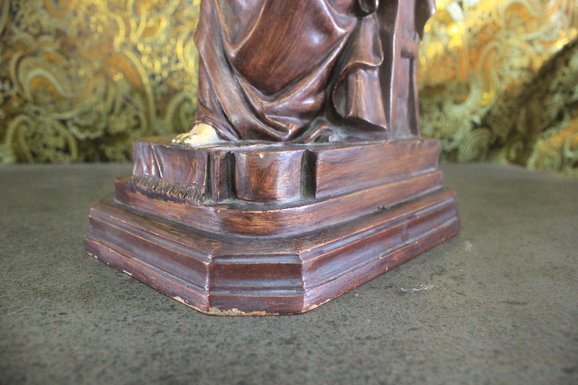 Jesus Statue Sculpture of Jesus Christ Ancient Religious | Etsy