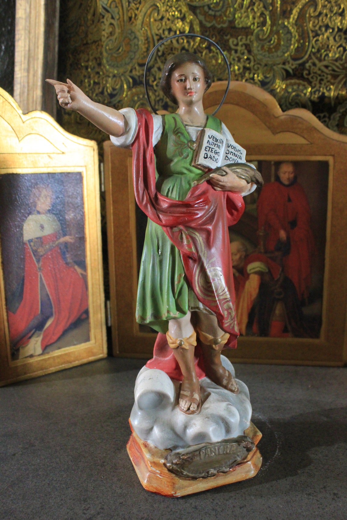 Sculpture of San Pancracio Plaster Statue Saint Statue | Etsy