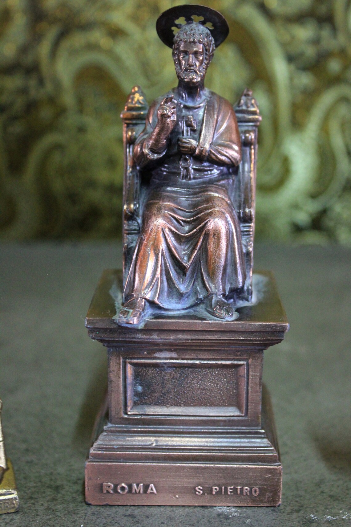 Religious Set of 4, Saint Peter Set, Angel Set, Chapel Set, Montserrat ...