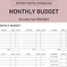 Expense Tracker Printable, Income Tracker, Financial Planner, Monthly ...