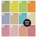 Large Monthly Wall Planner Printable Bright, Pastel Wall Calendar 2025 ...