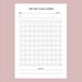 100 Day Challenge Landscape Printable A4/letter Size, Setting Goals ...