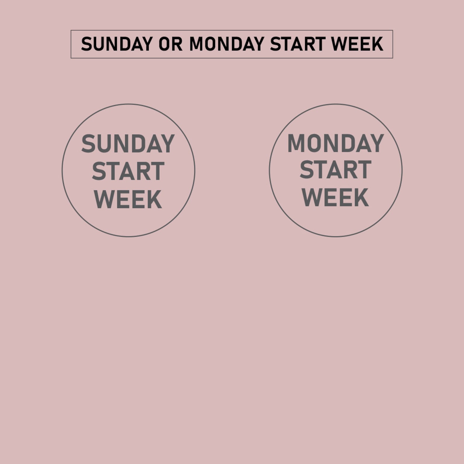 Weekly Planner Printable, Minimalist Planner, Landscape Elegant ...