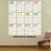 Large Monthly Wall Calendar Printable Bright, Pastel Wall Planner 2025 ...