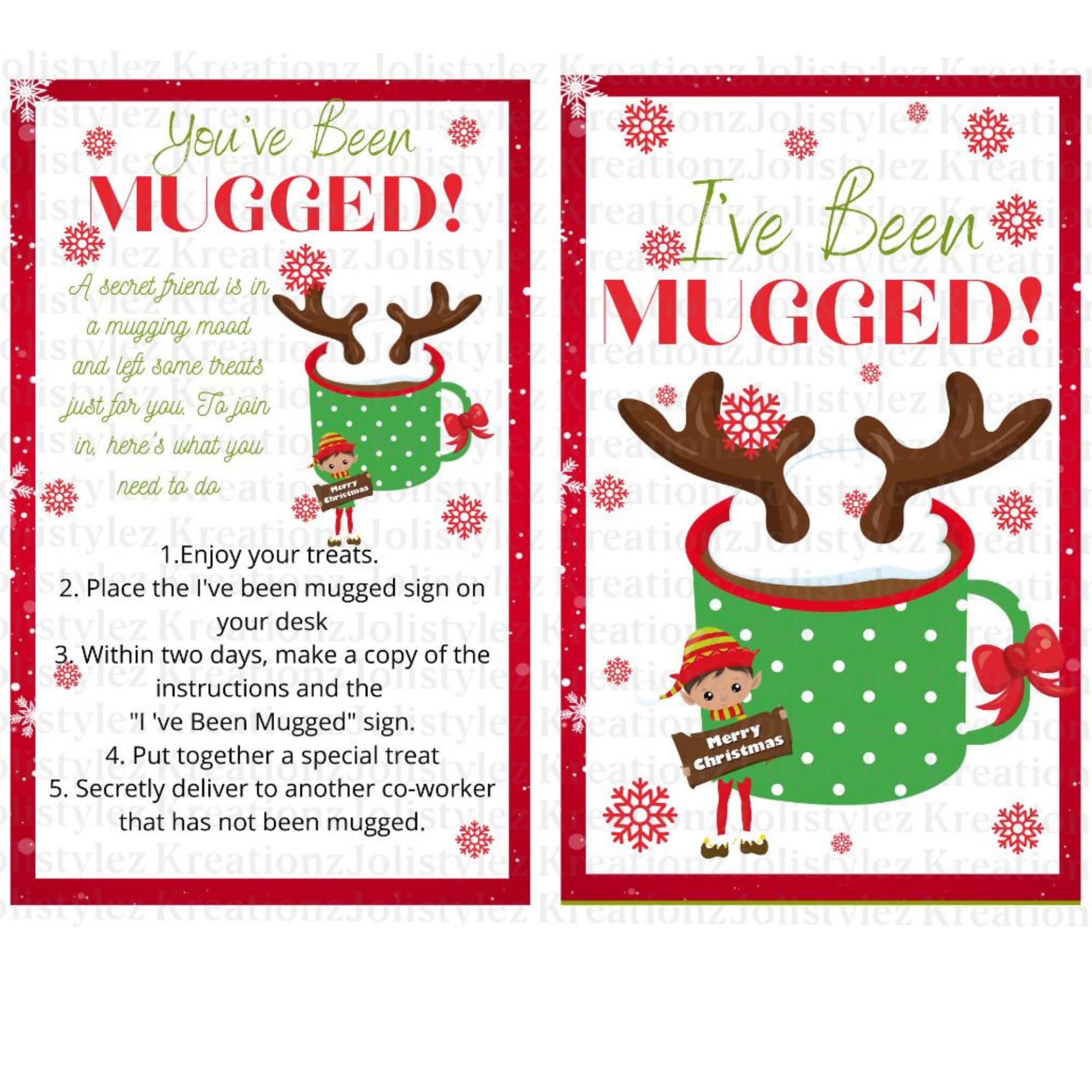 I've Been Mugged/you've Been Mugged - Etsy