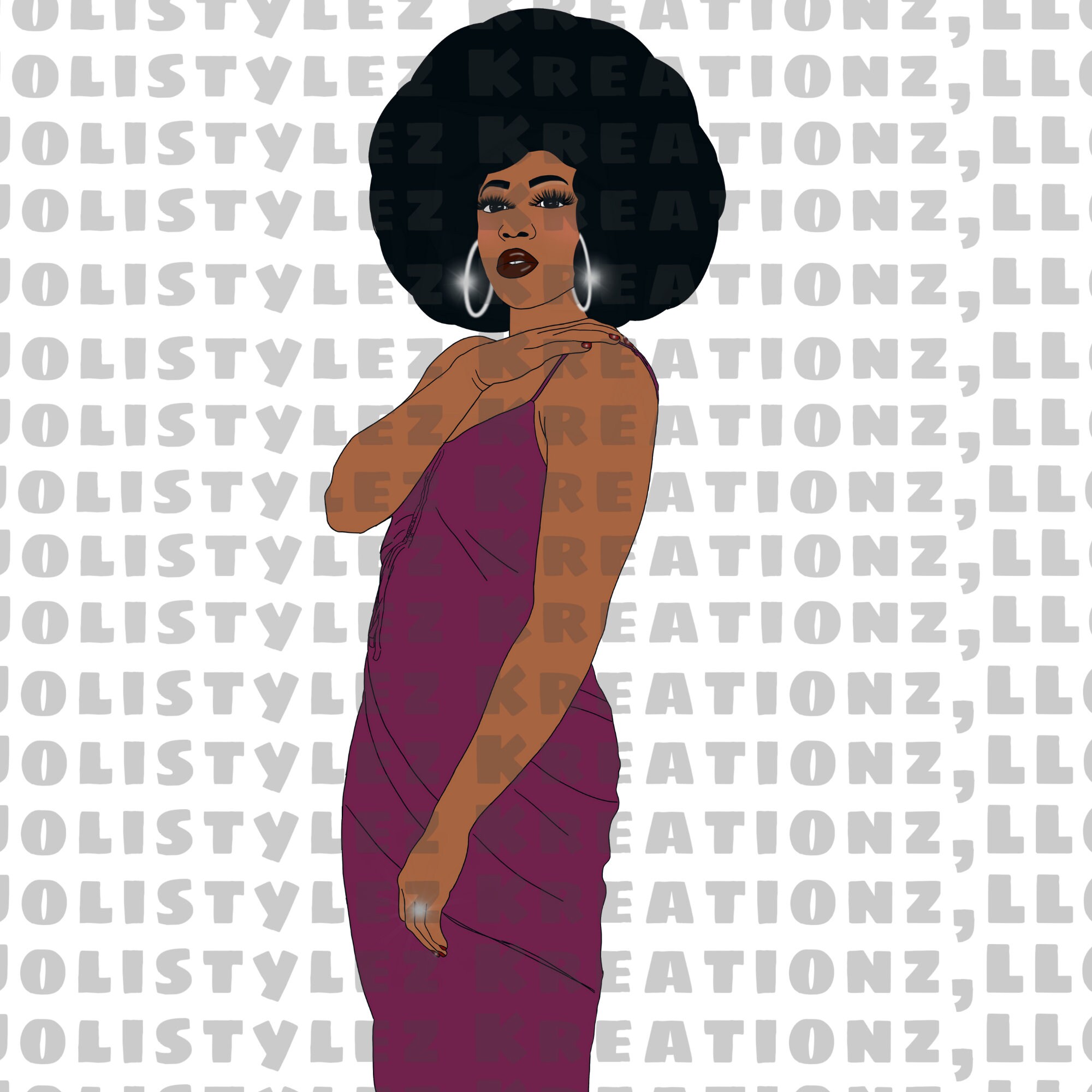 Woman Fashion Clipart, Fashion Girl Clipart, Black Woman Clipart, Boss ...
