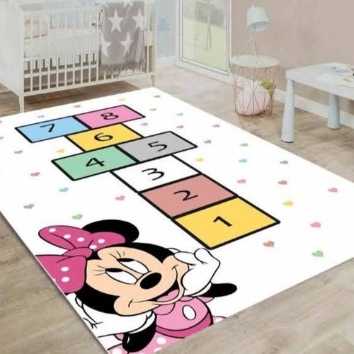 Mickey and Mini Mouse Themed Mat Anti Allergic Machine - Etsy
