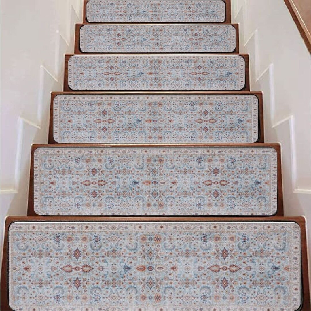 Wonderful Pattern Stair Tread Carpet Modern Pattern Stair - Etsy