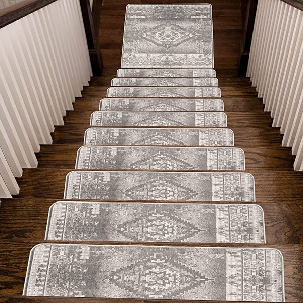 Stair Runner for Wood Stairs - Etsy