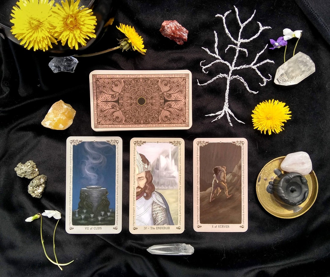 Lord of the Rings Tarot Deck remastered - Etsy