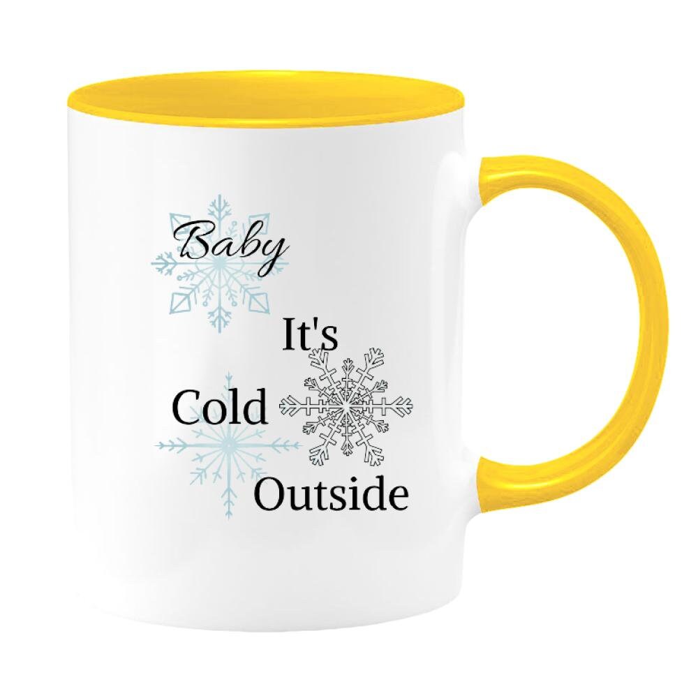 Baby Its Cold Outside 15 Oz Premium Coffee Mug Cute Winter - Etsy UK