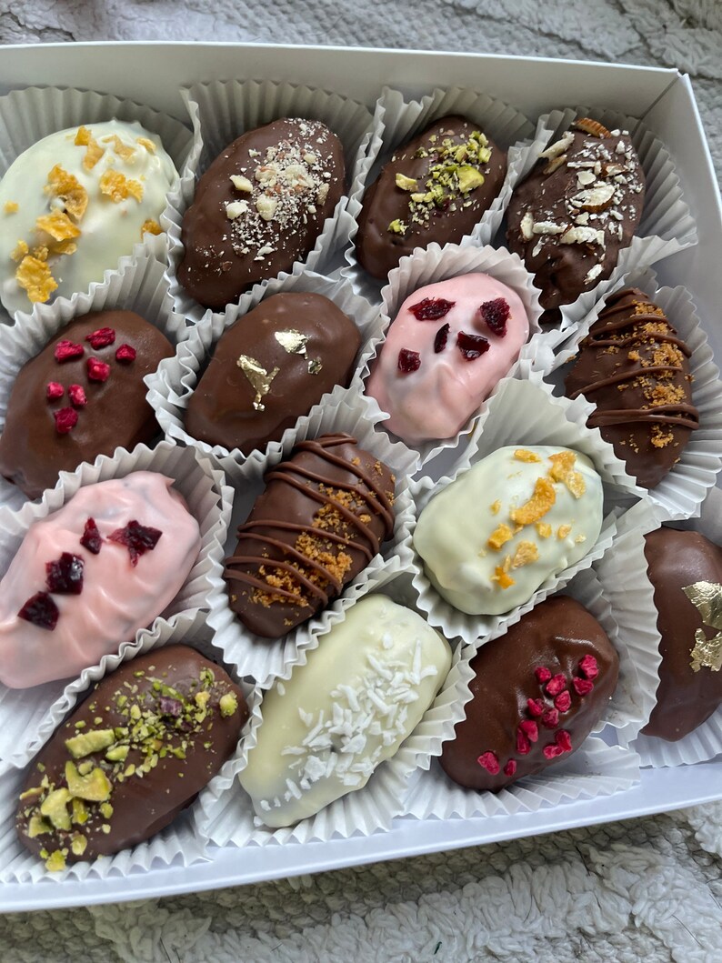 Fancy Chocolate Dates - Etsy UK