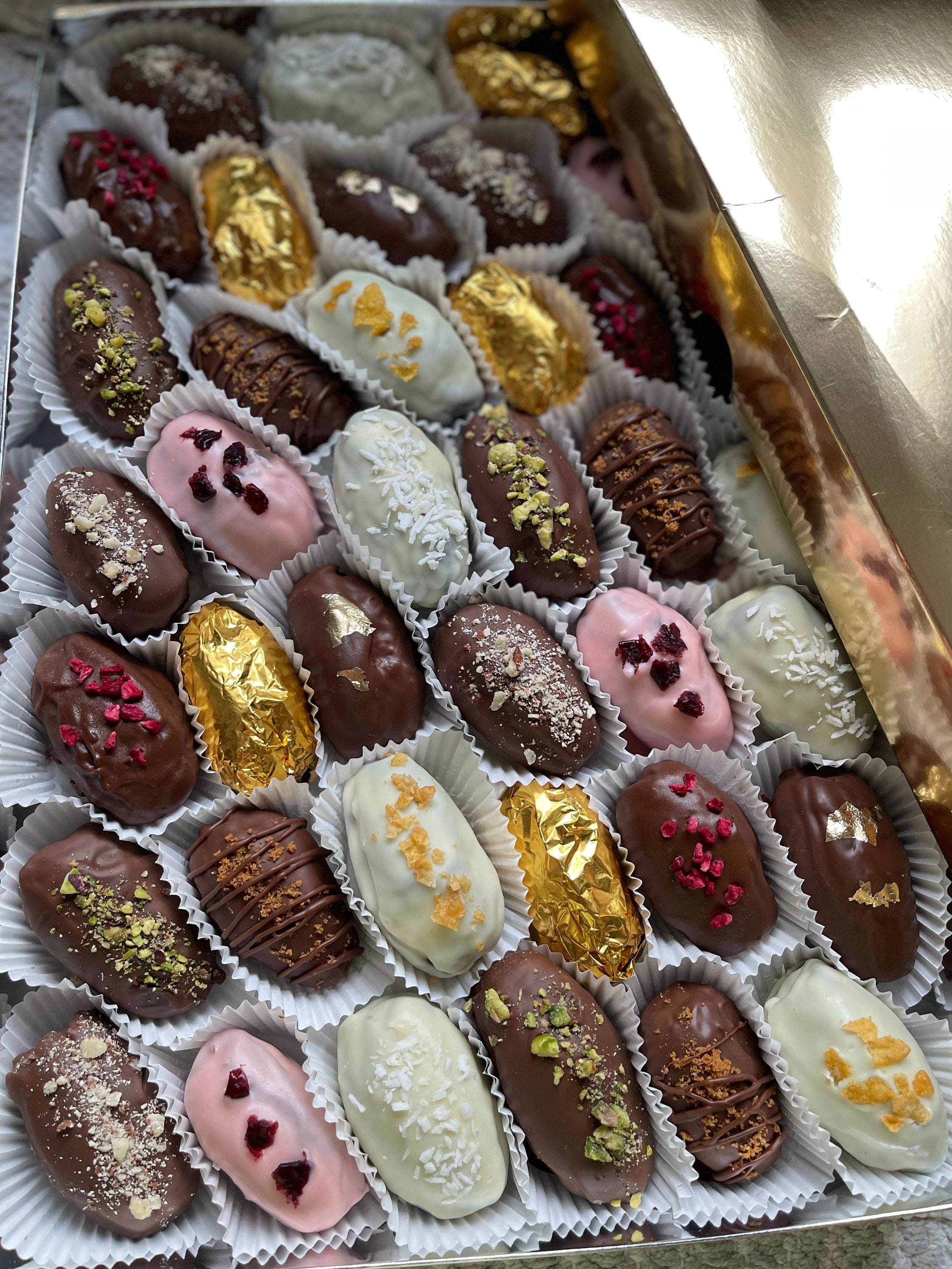 Fancy Chocolate Dates - Etsy UK