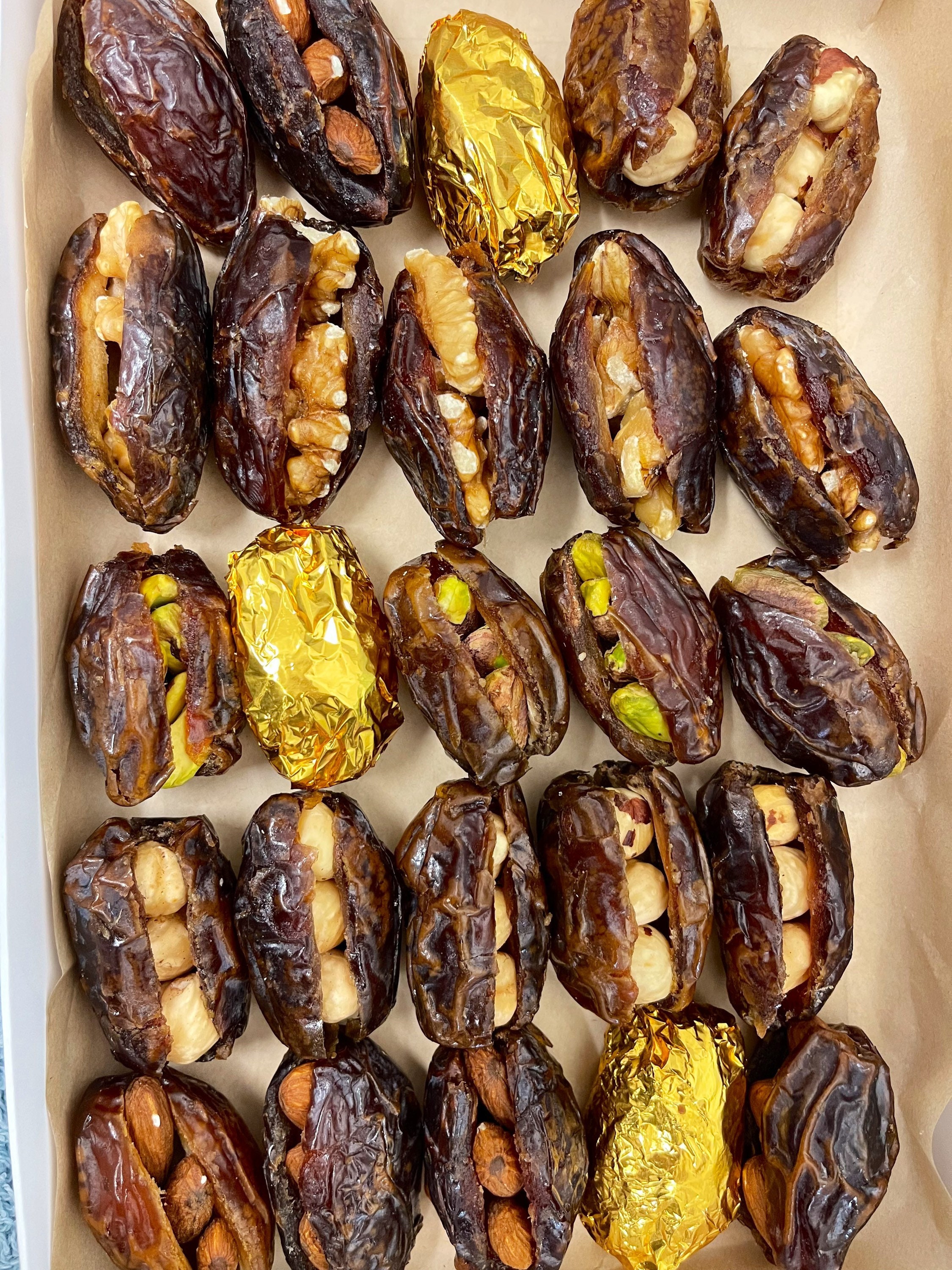 Stuffed Dates With Nuts - Etsy UK
