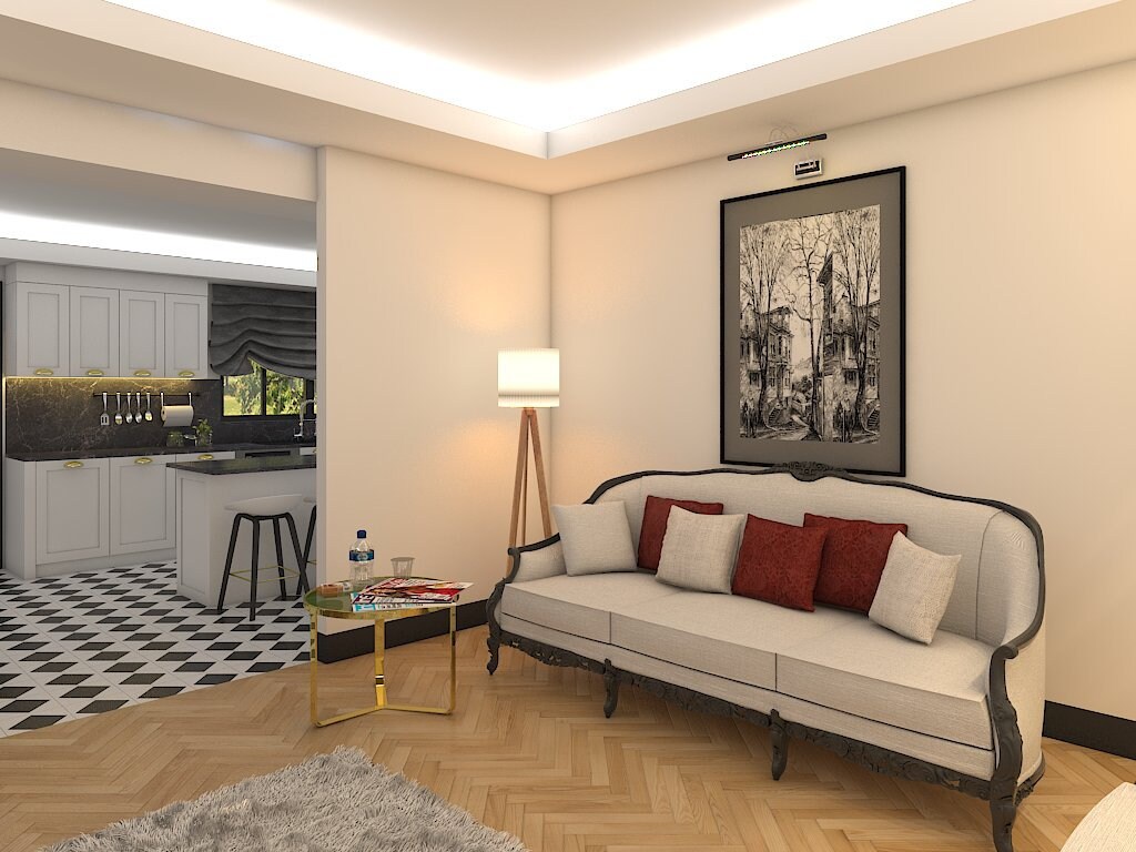 Custom, Living Room Interior Designs, Special Architectural Design, 3D ...