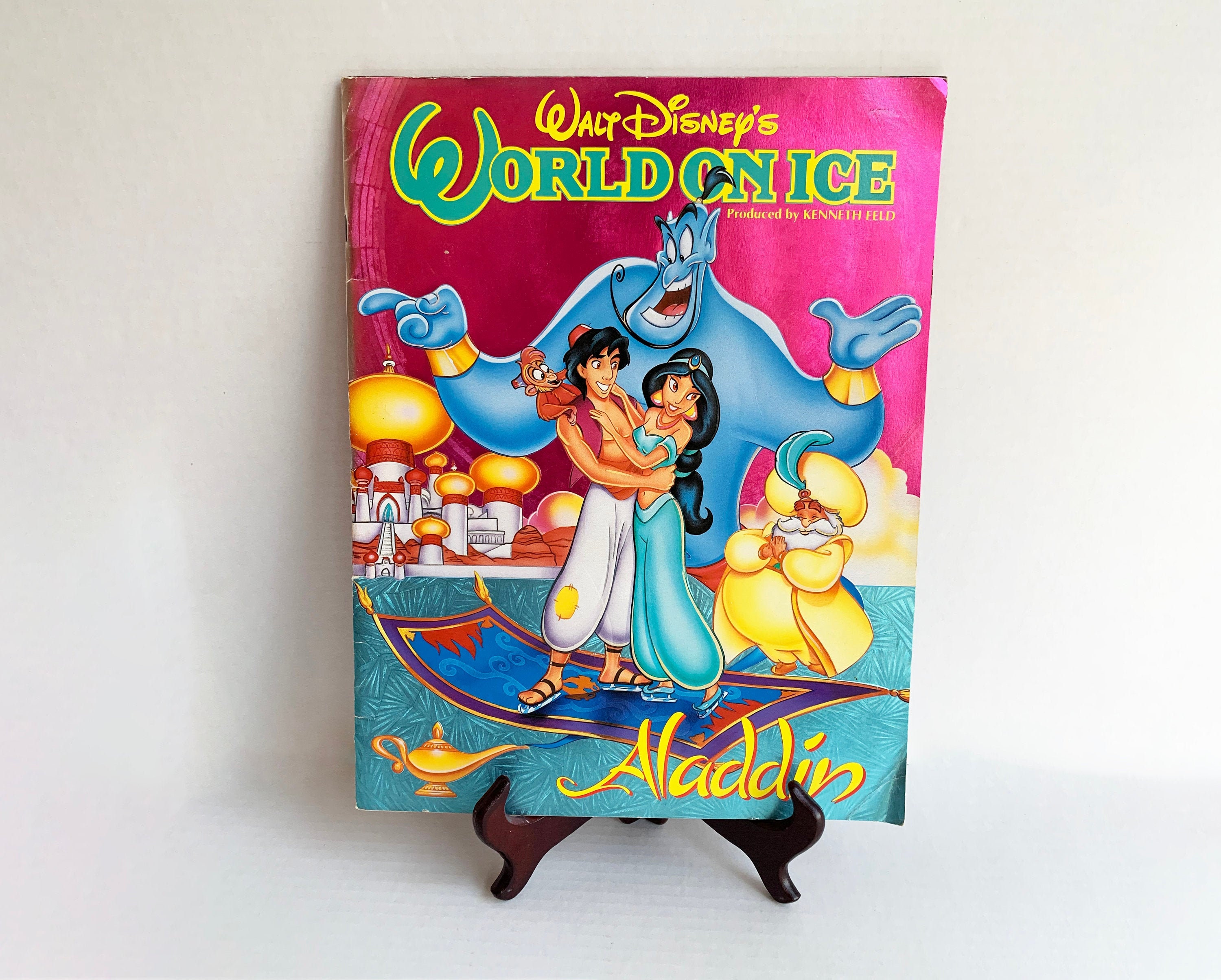 Disney on Ice Aladdin Vintage 1993 Souvenir Program Book - Etsy