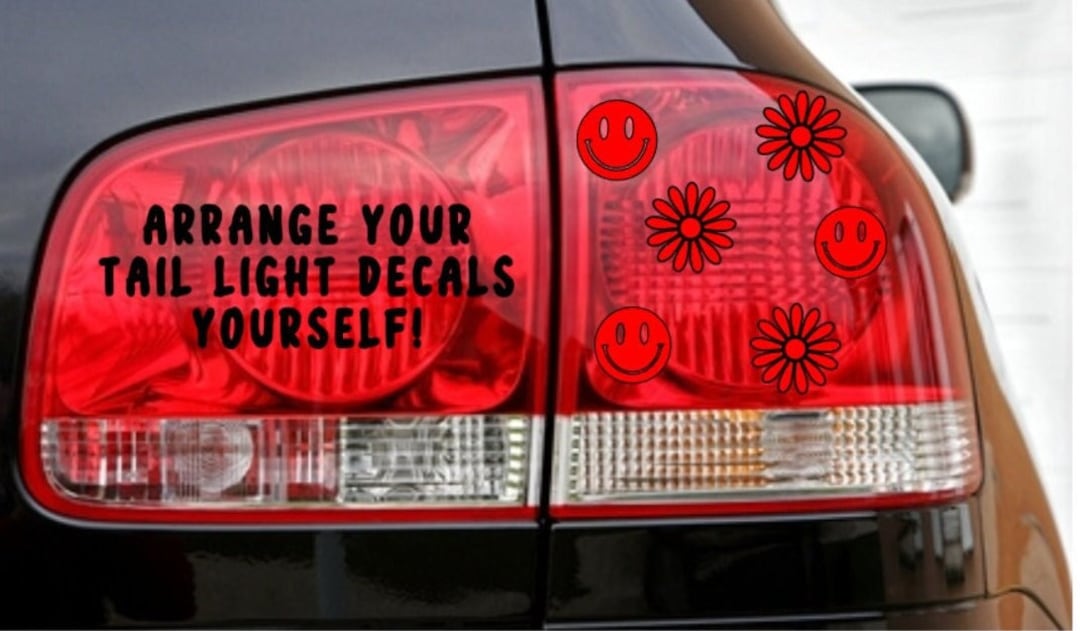 DIY Tail Light Decal Set - Etsy