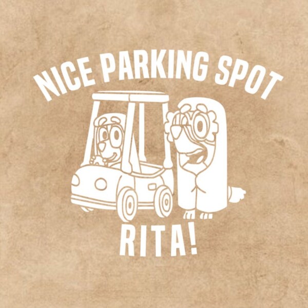 Nice Parking Spot Rita - Etsy