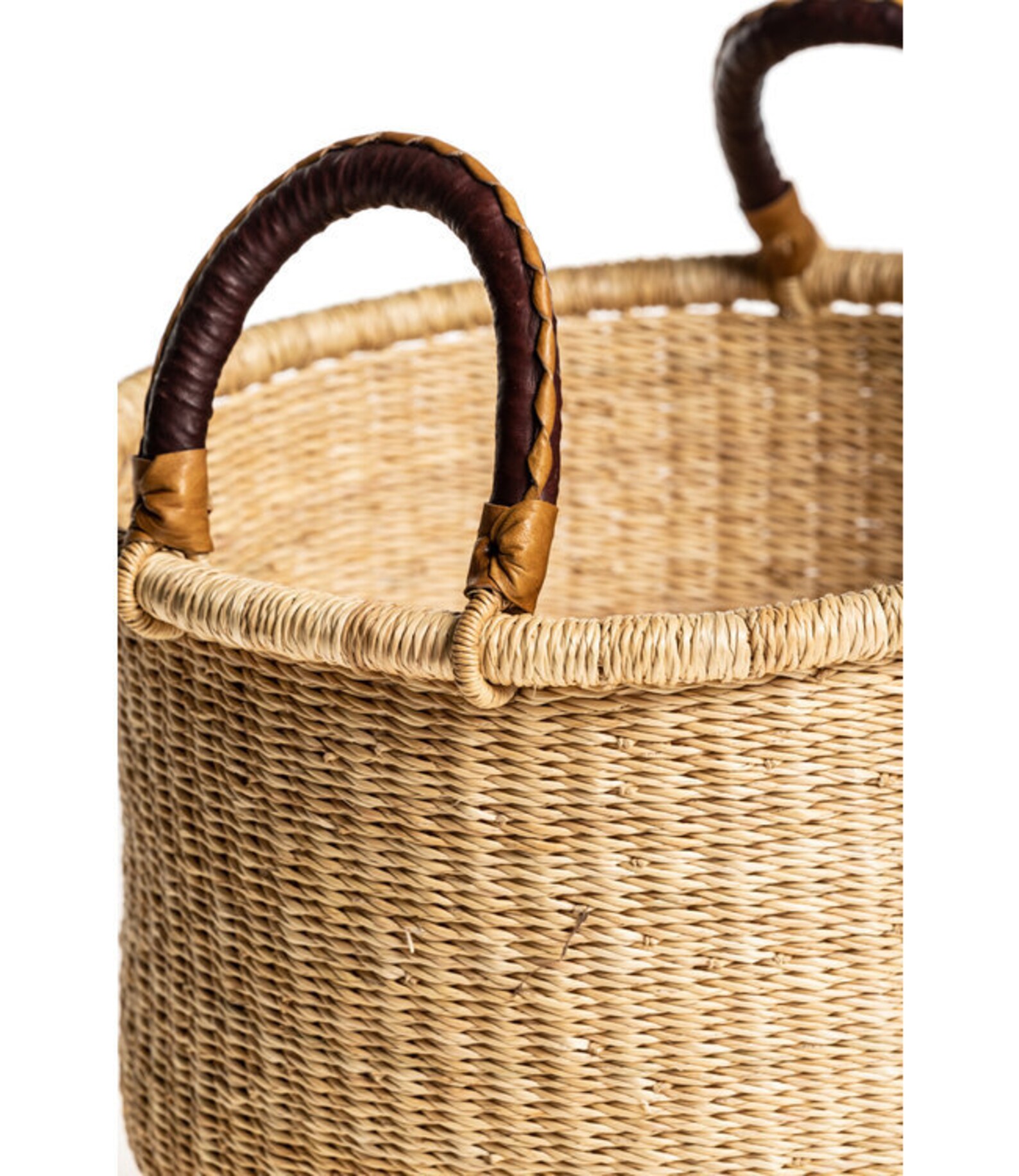 Bolga Basket // Traditional African Handmade Baskets - Etsy