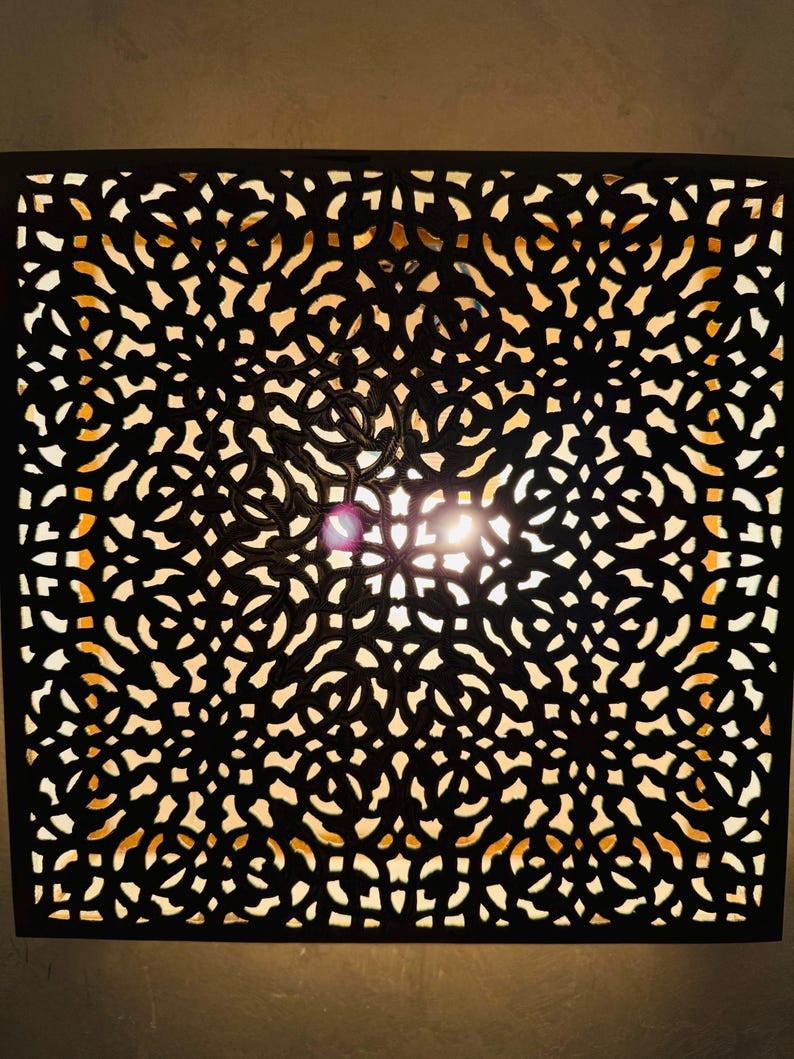 Moroccan Wall Light, Moroccan Sconce Lamp-wall Lights, Brass Handmade ...