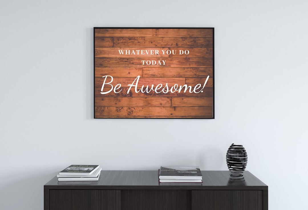 Inspirational Wall Art, Cute Wall Art, Inspirational Decor ...