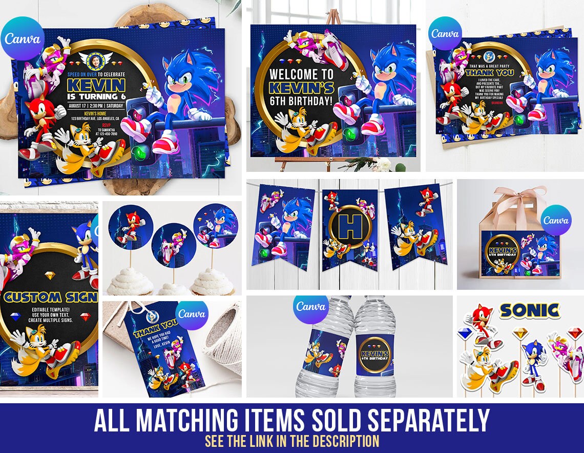 Sonic the Hedgehog Birthday Chocolate Wrapper Boy Super Sonic Party ...